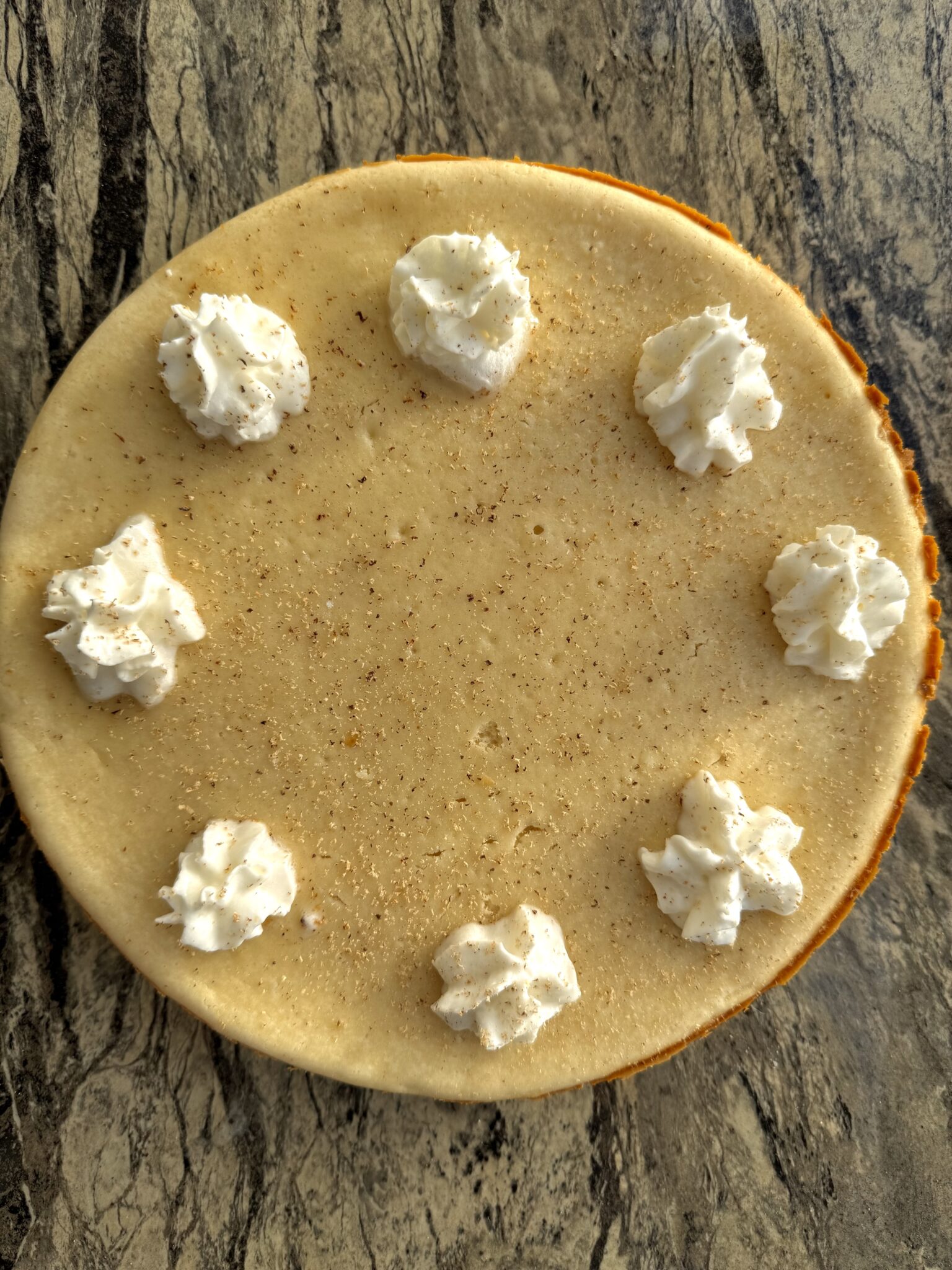 Coquito Cheesecake - Pretty Girls Eat Too